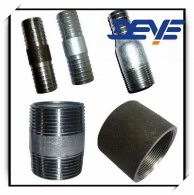 China CARBON STEEL BLACK NIPPLE WELDED SCH40 NPT THREAD for sale