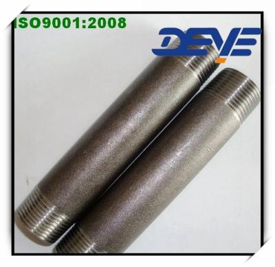 China LONG NIPPLE SEAMLESS SCH40 NPT THREAD for sale