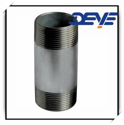 China STEEL NIPPLE HOT.DIPPED GALVANIZED BSPT THREAD for sale