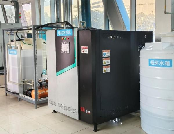Quality Electrochemical semiconductor wastewater treatment equipment. No chemicals are required, no solid waste is generated, and the electrodes do not scale or clog. for sale
