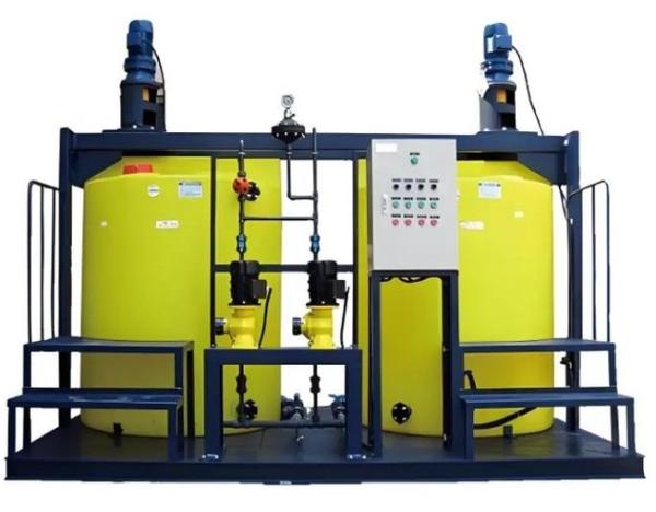 Quality Industrial Diaphragm Dosing Pump , Automatic Dosing System For Wastewater Treatment for sale