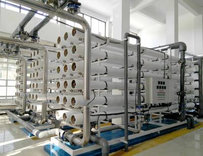 China 1-50T/H Membrane Nanofiltration System Small Footprint For Drinking Water Purification for sale