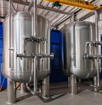 China Stainless steel filter tank for sale