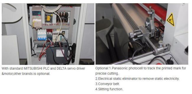 Auto Cutter EVA Foam Label Sheeting Paper PVC Pet Reel Reflective Rubber Automatic Roll to Sheet Cutting Machine