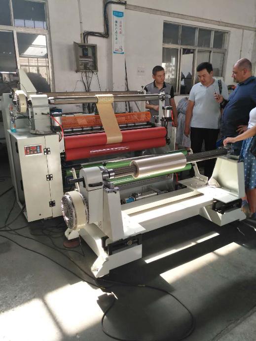 Automatic Webguide and Slitting Rewinding Machine