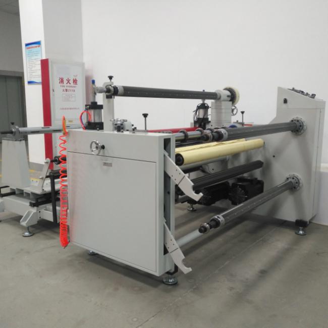 Mylar and Trademark Slitting Machine with Rewinding (DP-1300)