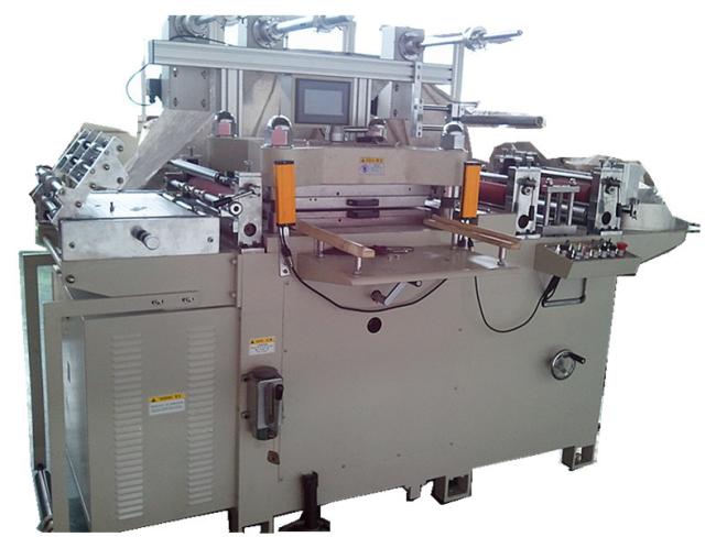 Flatbed Die Cutting Machine with Slitting Rewinding Function