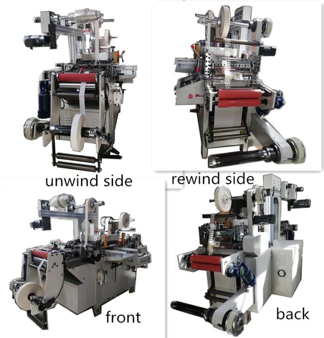 Flatbed Die Cutting Machine with Slitting Rewinding Function
