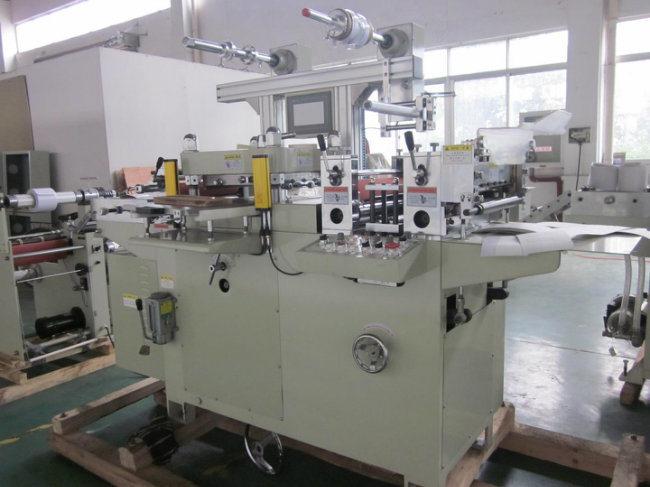 Automatic PVC/Paper Label Die Cutting Machine