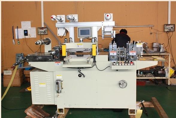 Automatic PVC/Paper Label Die Cutting Machine