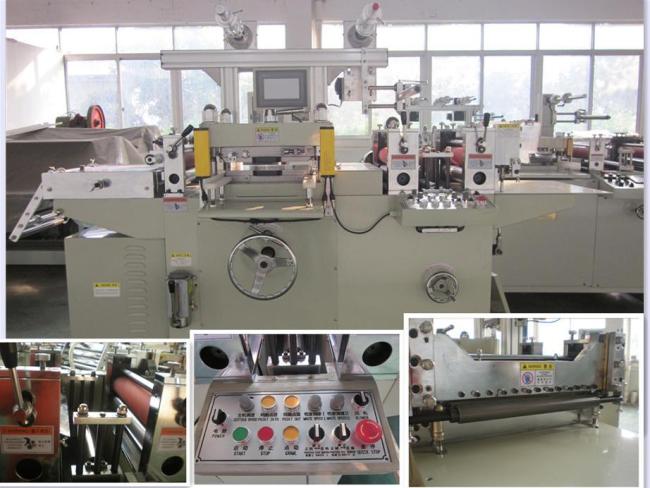 Label Foam Sticker Flatbed Die Cutting Machine with Sheeting Conveyor Belt