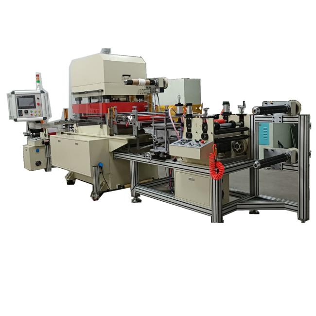Automatic Hook and Loop Fastener Die Cutting Machine