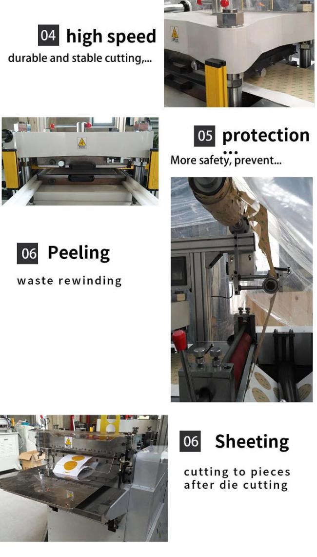 Mylar Paper Cutting Machine Automatic Pet/PP/Mylar Die Cutting Machine (DP-450)