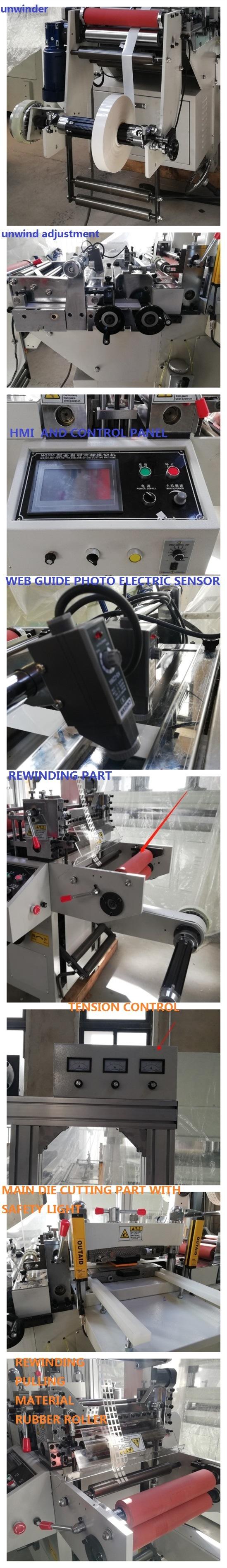 Automatic Flatbed Die Cutting Machine for Self Adhesive Labels