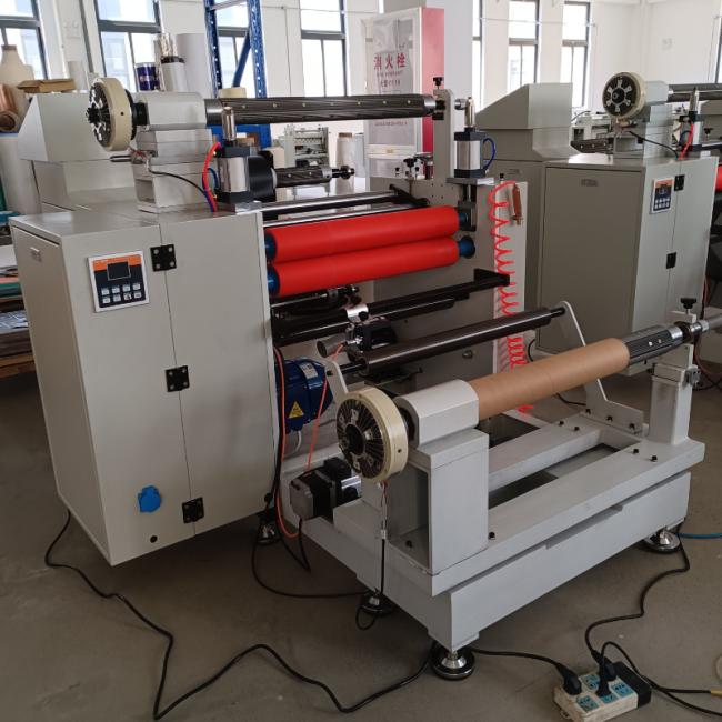 Single/Double Sided Adhesive Sticker Label Laminating and Slitting Machine (DP-650)
