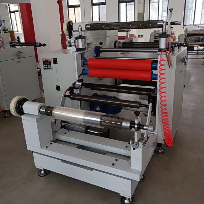 Single/Double Sided Adhesive Sticker Label Laminating and Slitting Machine (DP-650)