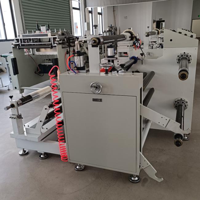 Single/Double Sided Adhesive Sticker Label Laminating and Slitting Machine (DP-650)