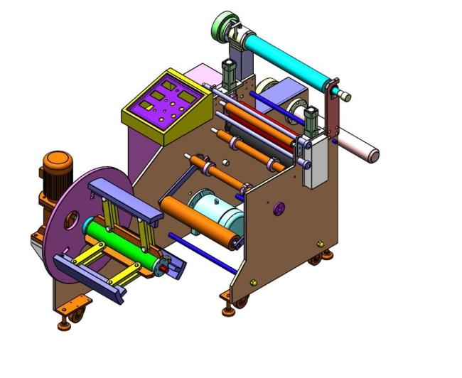 Aluminum Foil Adhesive Tape Laminating Machine