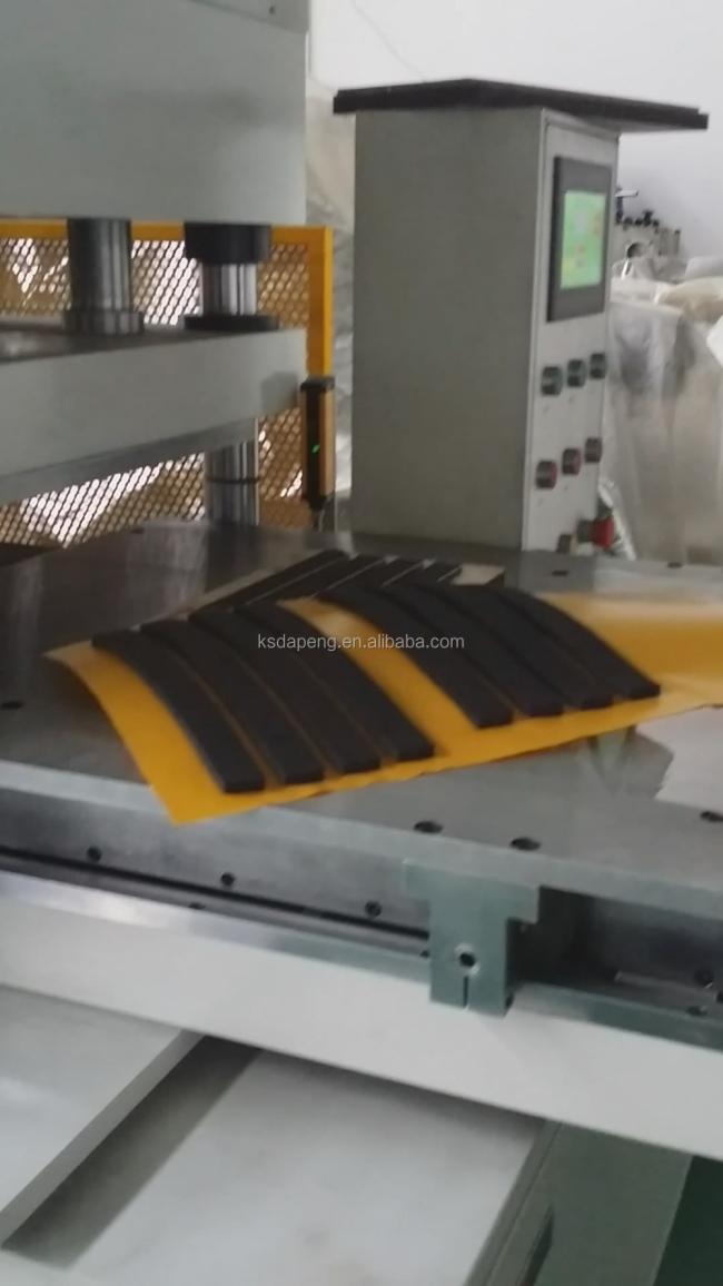 kiss cut die cutting machine for Mylar, Rubber Cushion, Foam, Film