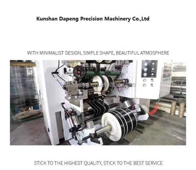 High quality Automatic New coated paper jumbo roll slitting machine cutting machine