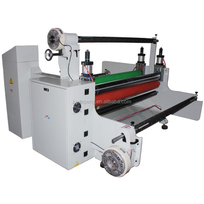Plastic film PET PE EVA PVC double side adhesive laminating machine