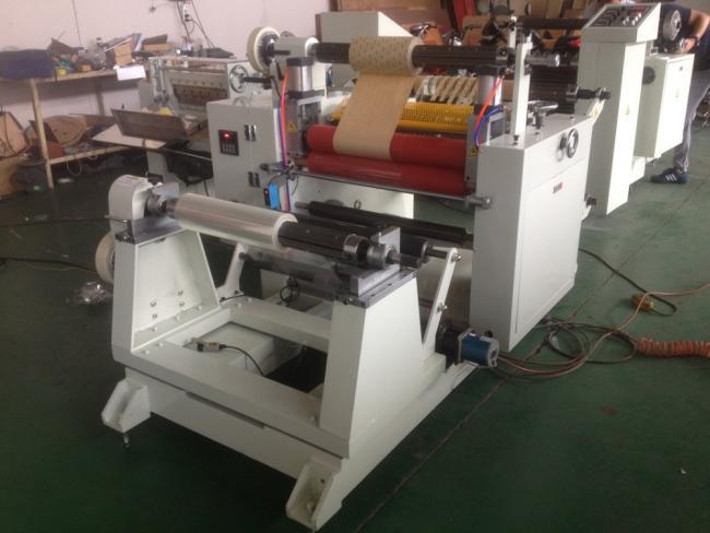 printed paper slitting machine ,printed label slitting machine ,plastic polyester film slitting rewinding machine