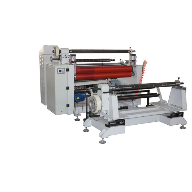 Label / sticker slitting and rewinding machine