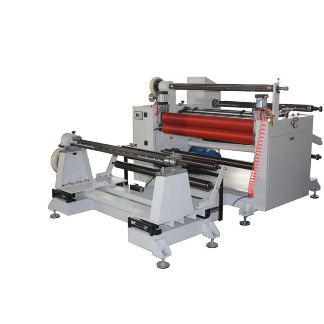 Label / sticker slitting and rewinding machine