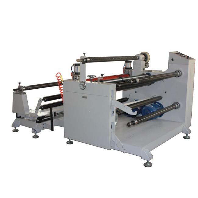 Label / sticker slitting and rewinding machine