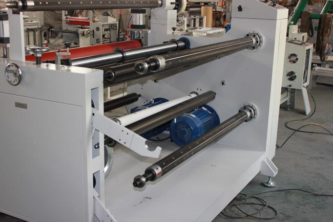 Label / sticker slitting and rewinding machine