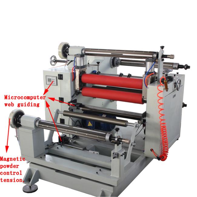 Silicone Rubber Foam/PU Foam Slitter Rewinder Machine