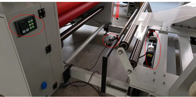 automatic paper slitting rewinding machine