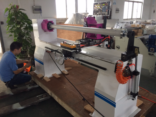 Plastic Packaging Material Fabric Roll Cutter Machine