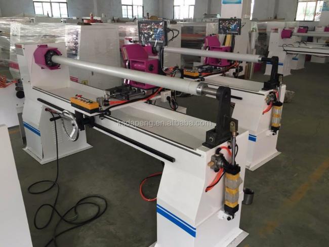 Plastic Packaging Material Fabric Roll Cutter Machine