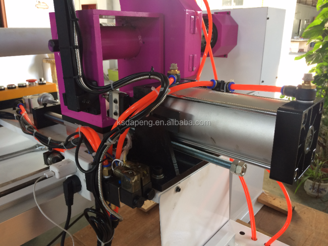 Plastic Packaging Material Fabric Roll Cutter Machine