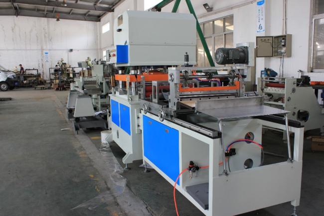 Hydraulic die cutting machine for adhesive tape paper foam gasket