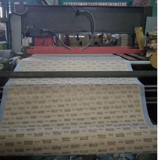 leather travelling head cutting machine Abrasive Hook and Loop Sanding Disc Punch Machine For Punching