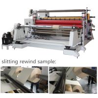 China Automatic Webguide and Slitting Rewinding Machine for sale