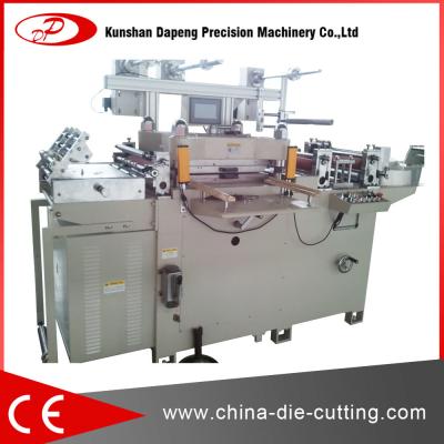 China Automatic Roll Paper Flat Die Cutting Machine Price for sale