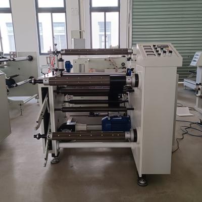 China Single/Double Sided Adhesive Sticker Label Laminating and Slitting Machine (DP-650) for sale