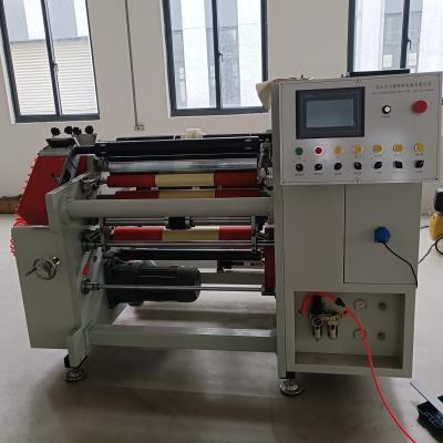 China 650mm Max Width accuracy Center-surface Rewinding Adhesive Tape Aluminum Foil Slitting Machine for sale