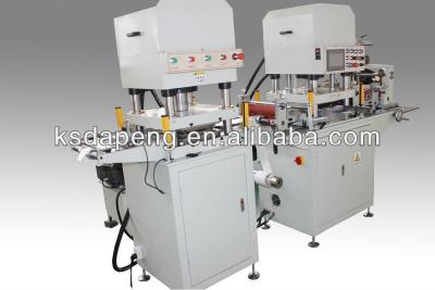 China Precision Components Die-cutting Machine with Adhesive Foam Label and Hydraulic Press for sale