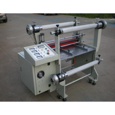 China Plastic film adhesive paper cold roll laminator for sale