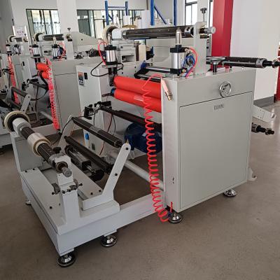 China 650mm Max Feeding Width PVC and OPP Laminating Slitting Machine with Lamination at 150 m/min for sale