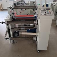 China Upgrade Your Production Line with Roll to Roll Slitting Rewinder and Laminating Function for sale