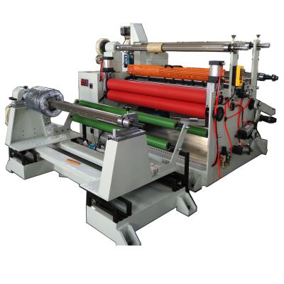 China Roll Plastic Film Paper Non Woven PET PE Tape Slitting Machine with 2000 kg Capacity for sale
