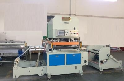 China Adhesive paper foam gasket hydraulic press die cutting machine for sale