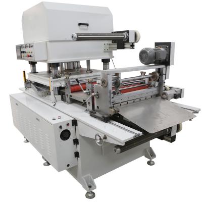 China Adhesive label foam copper and aluminum foil leather die cutting machine for sale