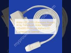 Aloka UST-5299 Ultrasound Phased Array Transducer Aloka SSD3500 SSD4000 Prosound Alpha 6 F31 Connector of Scanner
