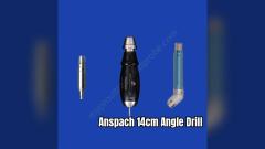 Anspach Angle Drill Bit Attachment 14cm